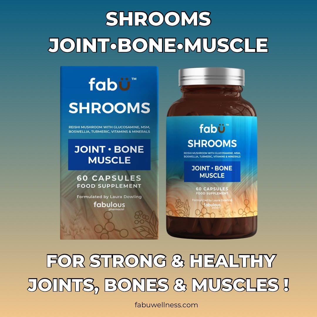 Fab U Shrooms Joint, Bone, Muscle – Melvin Pharmacy Ltd